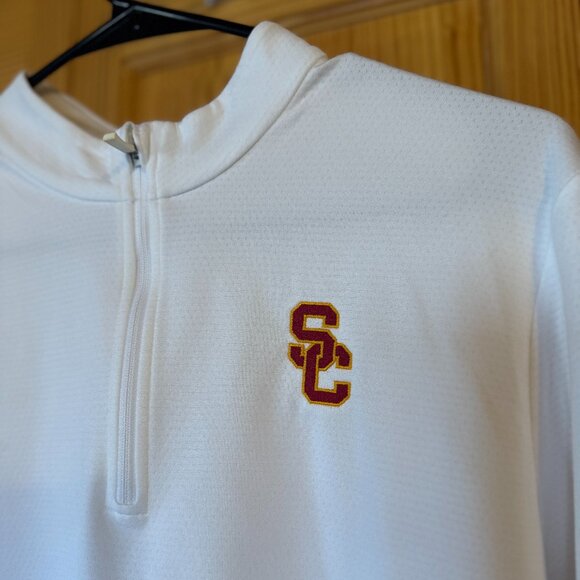 Nike | Tops | Usc Trojan Golf Top Jacket Women Lightweight Nike Brand ...